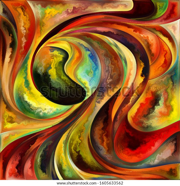 Affinity Forms Series Abstract Background Colorful Stock Illustration ...