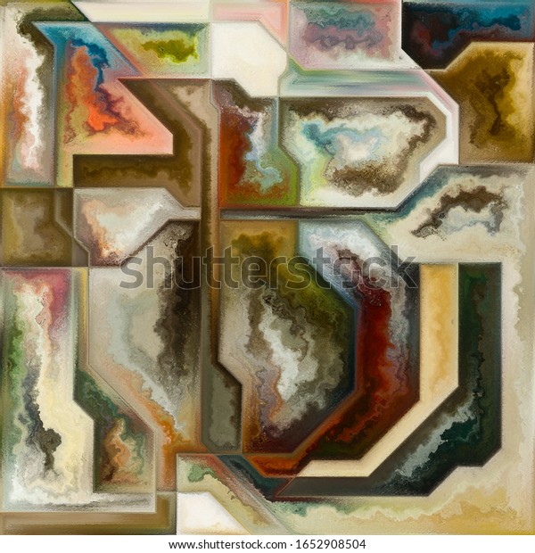 Affinity Forms Series Abstract Background Colorful Stock Illustration ...
