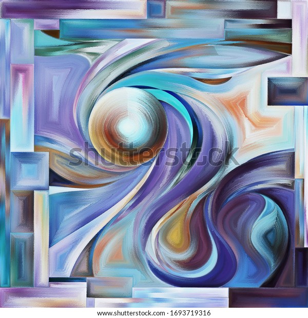 Affinity Forms Series Abstract Background Colorful Stock Illustration ...