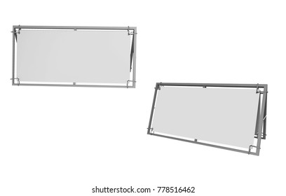 Linear Black White Illustration Billboard On: Hình minh họa có sẵn ...
