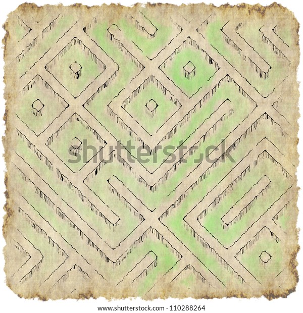 Aged Map Background Stock Illustration 110288264 | Shutterstock