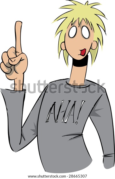 Aha Moment Stock Illustration 28665307 | Shutterstock