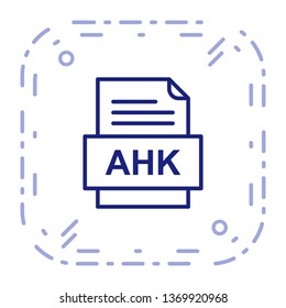 130 Ahk file format icon file Images, Stock Photos & Vectors | Shutterstock