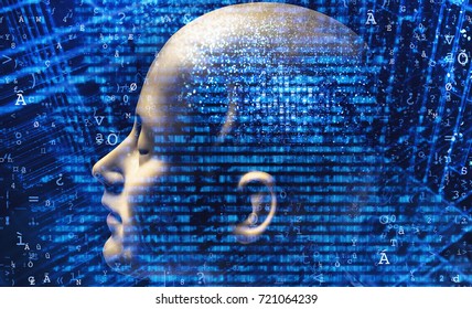 Ai Artificial Intelligence 3d Render Stock Illustration 721064239 ...
