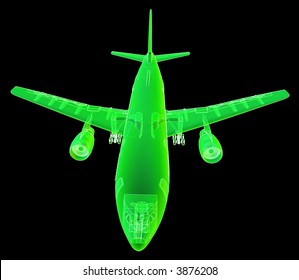 Airbus Blueprint Rendering Stock Illustration 3876208 | Shutterstock