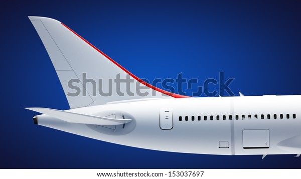 Airplane Tail Stock Illustration 153037697 | Shutterstock