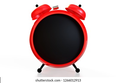 Alarm Clock Empty Clock Face On Stock Illustration 1266012913 ...
