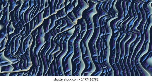 Alien Creative Decorative Texture Background 3d Stock Illustration ...
