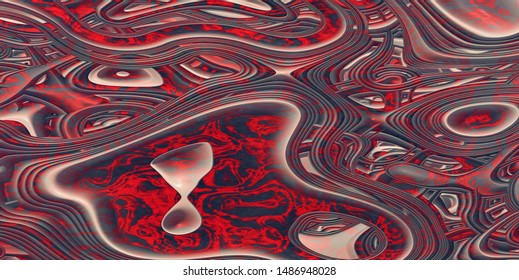 Alien Creative Metal Texture Background Art Stock Illustration ...