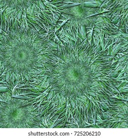Alien Grass Seamless Texture 3d Illustration Stock Illustration ...
