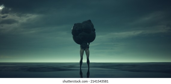 Alien Mind Control Body Snatcher Outer Stock Illustration 2141543581 ...