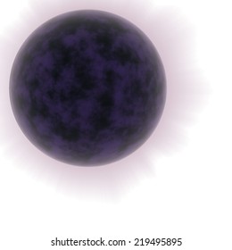 Alien Planet Far Away Outer Space Stock Illustration 219495895 ...