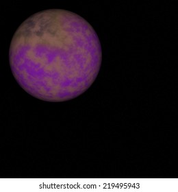 Alien Planet Far Away Outer Space Stock Illustration 219495943 ...