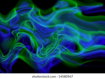 Alien Smoke Background Stock Illustration 14580967 | Shutterstock