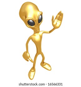Pink Alien Squid Stock Vector (Royalty Free) 41279872
