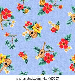 Aloha Shirt Pattern Stock Illustration 414465037 | Shutterstock