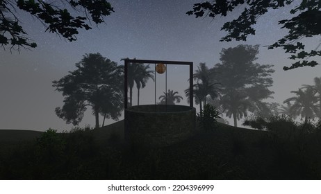 Alone Empty Space Liminal Space 3d Stock Illustration 2204396999 ...
