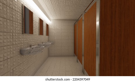 Alone Empty Space Liminal Space 3d Stock Illustration 2204397049 ...