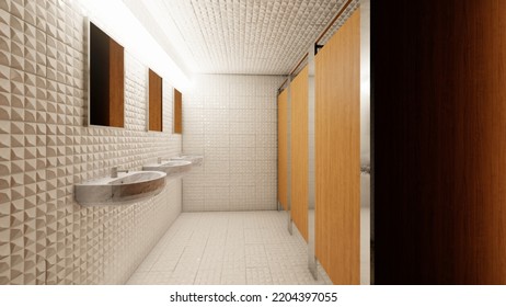 Alone Empty Space Liminal Space 3d Stock Illustration 2204397055 ...