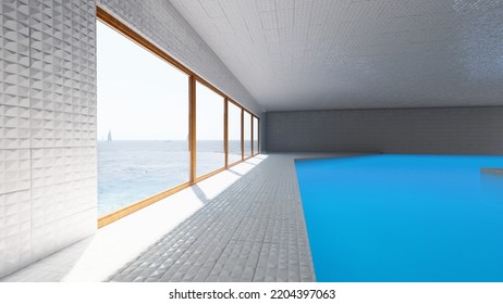 Alone Empty Space Liminal Space 3d Stock Illustration 2204397063 ...