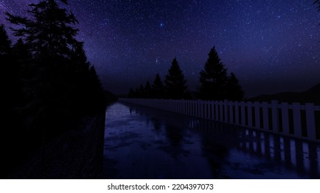Alone Empty Space Liminal Space 3d Stock Illustration 2204397073 ...