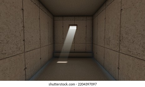 Alone Empty Space Liminal Space 3d Stock Illustration 2204397097 ...
