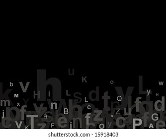 Alphabet Letters Stock Illustration 15918403 | Shutterstock