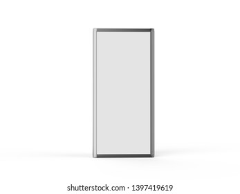 Aluminium Triangular Booth Display Tower 3 Stock Illustration 1398005777