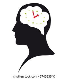 Always On Time: vector de stock (libre de regalías) 374355853 ...