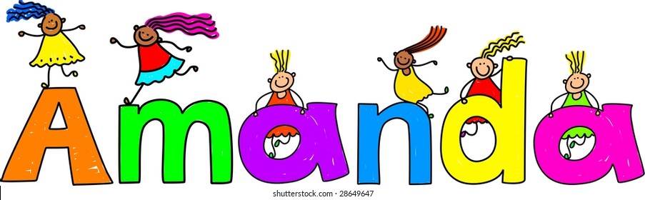117 Amanda name image Images, Stock Photos & Vectors | Shutterstock