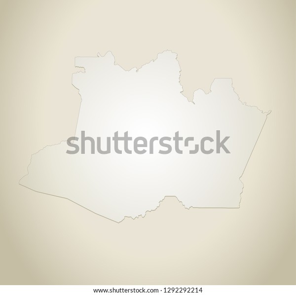Amazon Map Amazonia Old Paper Background Stock Illustration 1292292214 ...