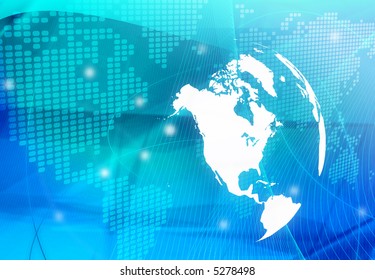 America Map Stock Illustration 5278498 | Shutterstock