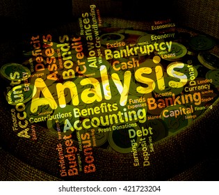 Analysis Word Meaning Data Analytics Investigate Stock Illustration ...