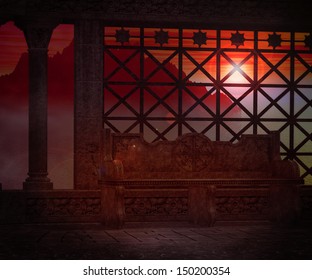 Ancient Backdrop Stock Illustration 150200354 | Shutterstock