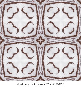 Ancient Seamless Effect Peruvian Tile Modern Stock Illustration ...