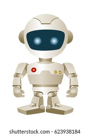 Android Character Stock Illustration 623938184