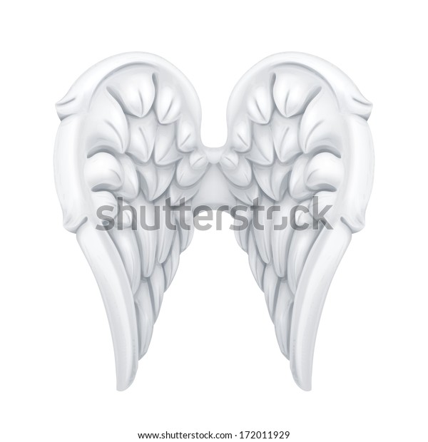 Angel Wings Bitmap Copy Stock Illustration 172011929 | Shutterstock