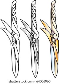 Angelic Dagger Stock Illustration 64006960 | Shutterstock