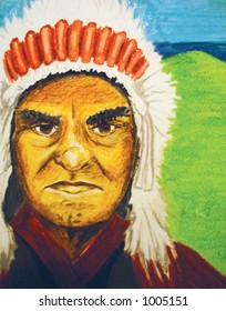 Angry Aboriginal Man Stock Illustration 1005151 | Shutterstock