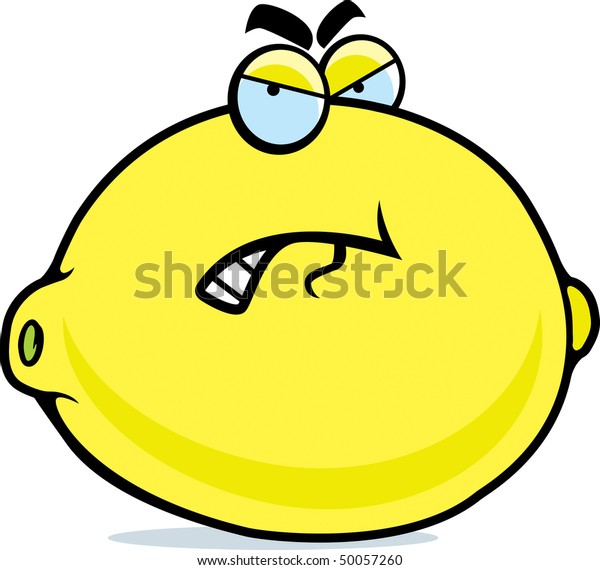 Angry Lemon Stock Illustration 50057260 | Shutterstock