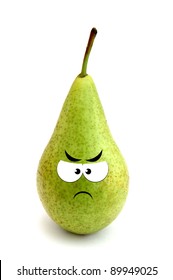 Angry Pear Stock Illustration 89949025 | Shutterstock