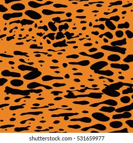 Animal Spot Pattern Tiger Cat Leopard Stock Illustration 531659977 ...
