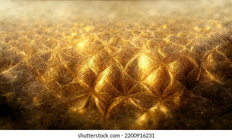 Antique Pattern Gold Structure Illustration Background Stock ...
