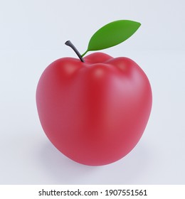 Apel Illustration 3d Rendering Object Stock Illustration 1907551561 ...