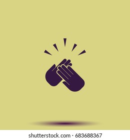 Applause Icon Stock Illustration 683688367 | Shutterstock