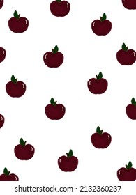 Apple Pattern Background Wallpaper Stock Illustration 2132360237 ...