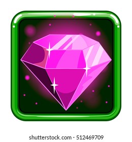 Vector App Icon Colorful Shiny Jewels Stock Vector (Royalty Free ...