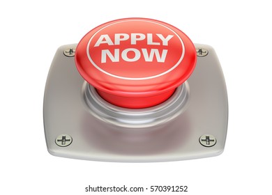 Apply Now Red Button 3d Rendering Stock Illustration 570391252 ...