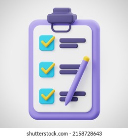 Approval Icon 3d Rendering On White Stock Illustration 2158728643 ...