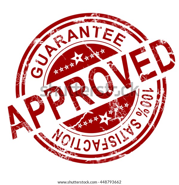 Approved Stamp White Background 3d Rendering Stock Illustration ...